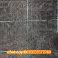China PP Woven Anti Weed Mat Ground Cover 90gsm UV Treated 3-5 Year Lifespan for sale