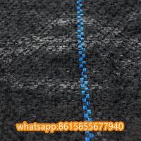 China PP Woven Anti Weed Mat Ground Cover 90gsm UV Treated 3-5 Year Lifespan for sale