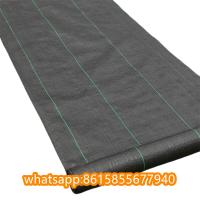 China PP Woven Anti Weed Mat Ground Cover 90gsm UV Treated 3-5 Year Lifespan for sale