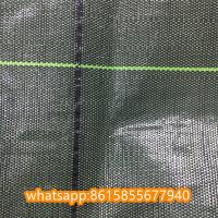 China PP Woven Anti Weed Mat Ground Cover 90gsm UV Treated 3-5 Year Lifespan for sale