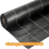China PP Woven Anti Weed Mat Ground Cover 90gsm UV Treated 3-5 Year Lifespan for sale
