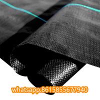 China PP Woven Anti Weed Mat Ground Cover 90gsm UV Treated 3-5 Year Lifespan for sale