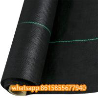 China PP Woven Anti Weed Mat Ground Cover 90gsm UV Treated 3-5 Year Lifespan for sale