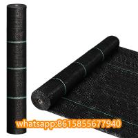 China PP Woven Anti Weed Mat Ground Cover 90gsm UV Treated 3-5 Year Lifespan for sale