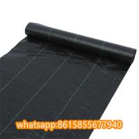 China PP Woven Anti Weed Mat Ground Cover 90gsm UV Treated 3-5 Year Lifespan for sale