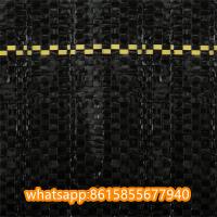 China PP Woven Anti Weed Mat Ground Cover 90gsm UV Treated 3-5 Year Lifespan for sale