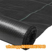 China PP Woven Anti Weed Mat Ground Cover 90gsm UV Treated 3-5 Year Lifespan for sale