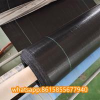 China PP Woven Anti Weed Mat Ground Cover 90gsm UV Treated 3-5 Year Lifespan for sale