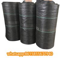 China PP Woven Anti Weed Mat Ground Cover 90gsm UV Treated 3-5 Year Lifespan for sale