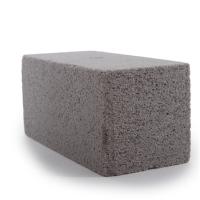 China Eco-Friendly Grill Cleaning Brick 8x4x3.5 Inch Foam Glass Pumice Stone for BBQ Griddle for sale