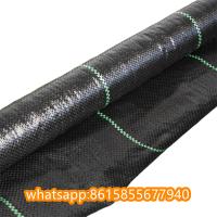 China PP Woven Anti Weed Mat Ground Cover 90gsm UV Treated 3-5 Year Lifespan for sale