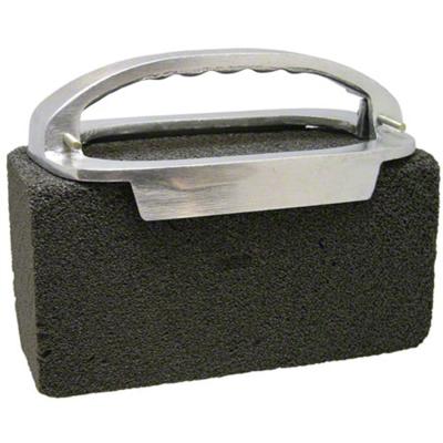 China Eco-Friendly Grill Cleaning Brick 8x4x3.5 Inch Foam Glass Pumice Stone for BBQ Griddle for sale