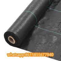 China PP Woven Anti Weed Mat Ground Cover 90gsm UV Treated 3-5 Year Lifespan for sale