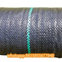 China PP Woven Anti Weed Mat Ground Cover 90gsm UV Treated 3-5 Year Lifespan for sale