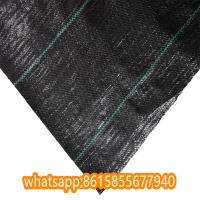 China PP Woven Anti Weed Mat Ground Cover 90gsm UV Treated 3-5 Year Lifespan for sale