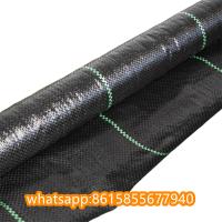 China PP Woven Anti Weed Mat Ground Cover 90gsm UV Treated 3-5 Year Lifespan for sale
