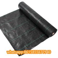 China PP Woven Anti Weed Mat Ground Cover 90gsm UV Treated 3-5 Year Lifespan for sale