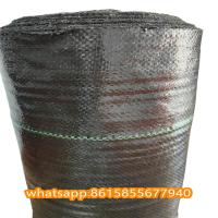 China PP Woven Anti Weed Mat Ground Cover 90gsm UV Treated 3-5 Year Lifespan for sale