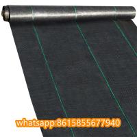 China PP Woven Anti Weed Mat Ground Cover 90gsm UV Treated 3-5 Year Lifespan for sale