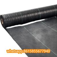 China PP Woven Anti Weed Mat Ground Cover 90gsm UV Treated 3-5 Year Lifespan for sale
