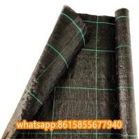 China PP Woven Anti Weed Mat Ground Cover 90gsm UV Treated 3-5 Year Lifespan for sale