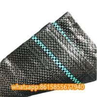China PP Woven Anti Weed Mat Ground Cover 90gsm UV Treated 3-5 Year Lifespan for sale