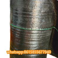 China PP Woven Anti Weed Mat Ground Cover 90gsm UV Treated 3-5 Year Lifespan for sale