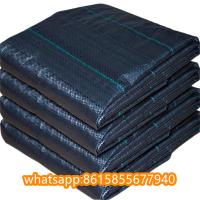 China PP Woven Anti Weed Mat Ground Cover 90gsm UV Treated 3-5 Year Lifespan for sale