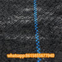 China PP Woven Anti Weed Mat Ground Cover 90gsm UV Treated 3-5 Year Lifespan for sale