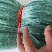 China Nylon Monofilament Fishing Net 2mm-200mm Mesh Size Knotted Knotless Custom Length for sale