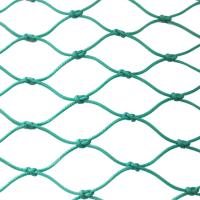 China Nylon Multifilament Fishing Net 210D Knotted 2mm-200mm Mesh for Fish Farming for sale
