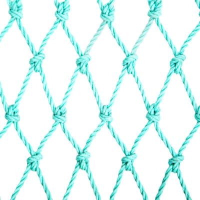 China Black Polyester Knotless Fishing Net 210d/12ply 1-1/4in Mesh 960md x 180kgs for sale