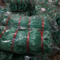 China Nylon Monofilament Fishing Net 2mm-200mm Mesh Size Custom Length for Commercial Fishing for sale