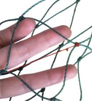 China Nylon Monofilament Double Knot Fishing Net 2mm-200mm Mesh Size ISO9001 for sale