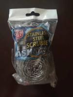 China Wholesale Stainless Steel Scrubber 410 Grade 2.76 Inch 6 Pack Rust Resistant Scouring Pads for sale