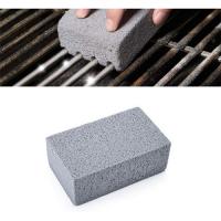China Grill Cleaning Stone 8x4x3.5 Inch Foam Glass BBQ Brick for Griddle and Grate for sale