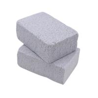 China Grill Brick GB-12 Black Pumice Stone Grill Cleaning Brick 8x4x3.5 Inch Foam Glass for sale