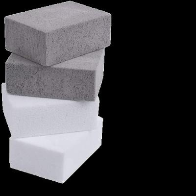 China Grill Brick GB-12 Black Pumice Stone Grill Cleaning Brick 8x4x3.5 Inch Foam Glass for sale