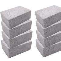 China Grill Stone Cleaning Brick 3 Pack 8x4x3.5 Inch Foam Glass Pumice for BBQ Griddle Grease Removal for sale