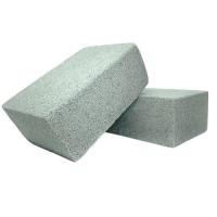 China Foam Glass Grill Cleaning Stone 8x4x3.5 Inch Pumice Brick for BBQ Griddle 2 Pack for sale