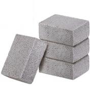 China Eco-Friendly Grill Cleaning Brick 8x4x3.5 Inch Foam Glass Pumice Stone for BBQ Griddle for sale