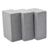 China Large Grill Cleaning Stone 8x4x3.5 inch Non-Toxic Foam Glass BBQ Griddle Cleaner Block for sale