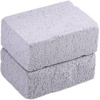 China Large Grill Cleaning Stone 8x4x3.5 inch Non-Toxic Foam Glass BBQ Griddle Cleaner Block for sale