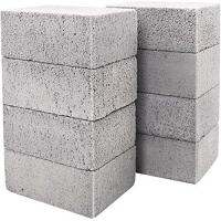 China Heavy Duty Grill Cleaner Pumice Stone 8x4x3.5 Inch Foam Glass Cleaning Brick for BBQ Griddle for sale