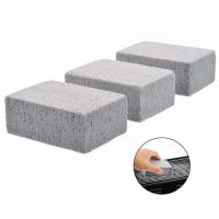 China Heavy Duty Grill Cleaning Brick 8x4x3.5 Inch Foam Glass Pumice Stone for BBQ Griddle for sale
