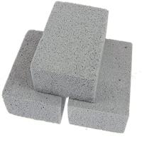China Heavy Duty Grill Cleaning Brick 8x4x3.5 Inch Foam Glass Pumice Stone for BBQ Griddle for sale