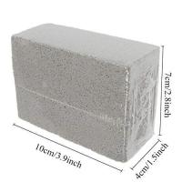 China Heavy Duty Grill Cleaning Brick with Handle 8x4x3.5 Inch Pumice Stone for BBQ Griddle for sale