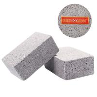 China Heavy Duty Grill Cleaning Stone Brick 3 Pack for Flat Top Griddles BBQ Grates 8x4x3.5 Inch for sale