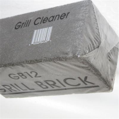 China 2 Pack Grill Cleaning Stone Block 8x4x3.5 Inch Pumice Griddle Scrubber with Handle for BBQ for sale