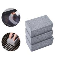 China Heavy Duty Grill Cleaning Brick with Handle 8x4x3.5 Inch Pumice Stone for BBQ Griddle for sale
